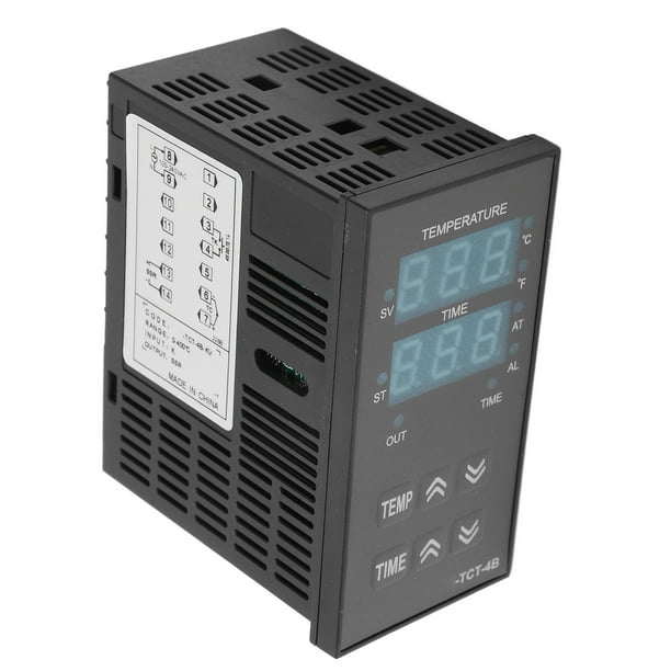Termostato digital PID, controlador de temperatura con pantalla digital Controlador de ...