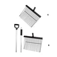 Horse Pitchforks Metal Horse Manures Rakes Rustproof Heavy Duty Hay ...