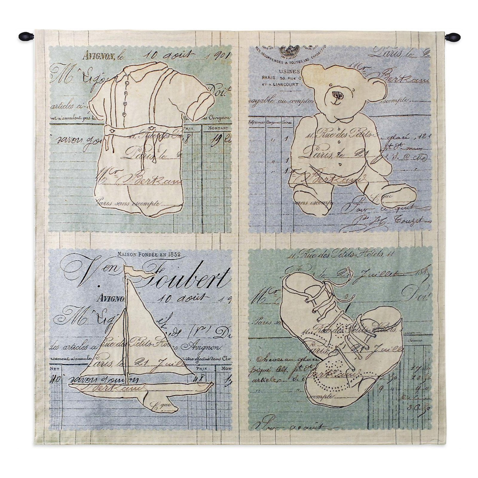 Fine Art Tapestries Vintage Boy Wall Tapestry - Walmart.com