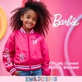 Barbie Girls Bomber Jacket, Kids Zip-Up Outerwear, Sizes 4-16, Girl ...
