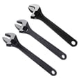 8/10/12inch Adjustable Wrench Wide Jaw Opening Precise Jaw Design Grip ...