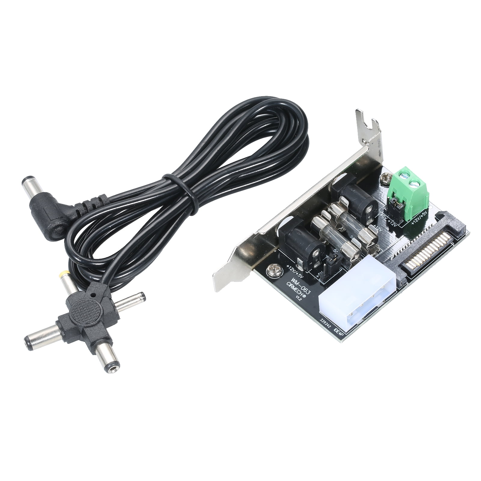 Graflsoa External ATX Power Supply Adapter Board with 1-to-4 Cable ...