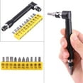 Hex Socket Wrench 1/4Inch L Shaped Socket Wrench Set with 10Pcs Various ...
