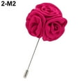 Opolski 1PC Men's Lapel Rose Flower Stick Bar Brooch Pin Wedding Suit ...