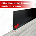 Vinyl Wall Base Baseboard Molding Trim 4" Flexible Self Adhesive Rubber ...