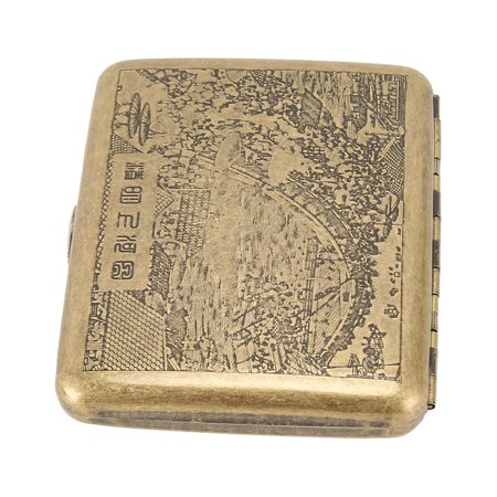 Vintage Holder Case, Double Sided Spring Clip Open High Strength ...