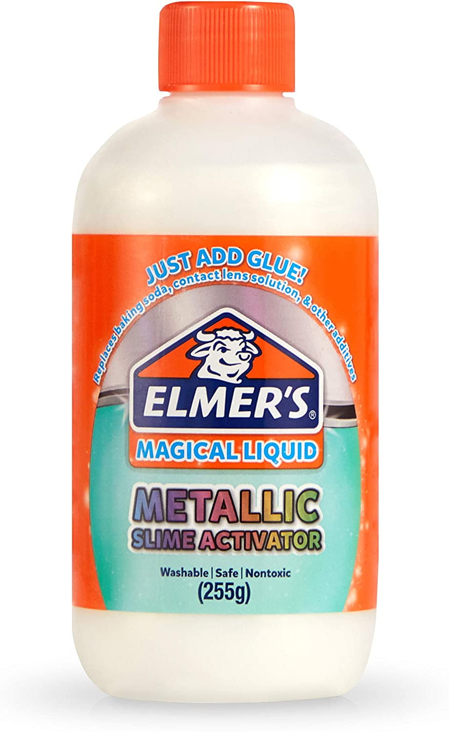 Elmer’s Metallic Slime Activator | Magical Liquid Glue Slime Activator ...