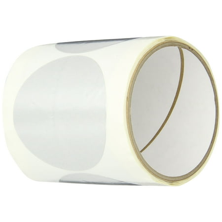 3M 425 Shiny Silver Aluminum Foil Tape, 3" Diameter Circles (Pack of 50 ...