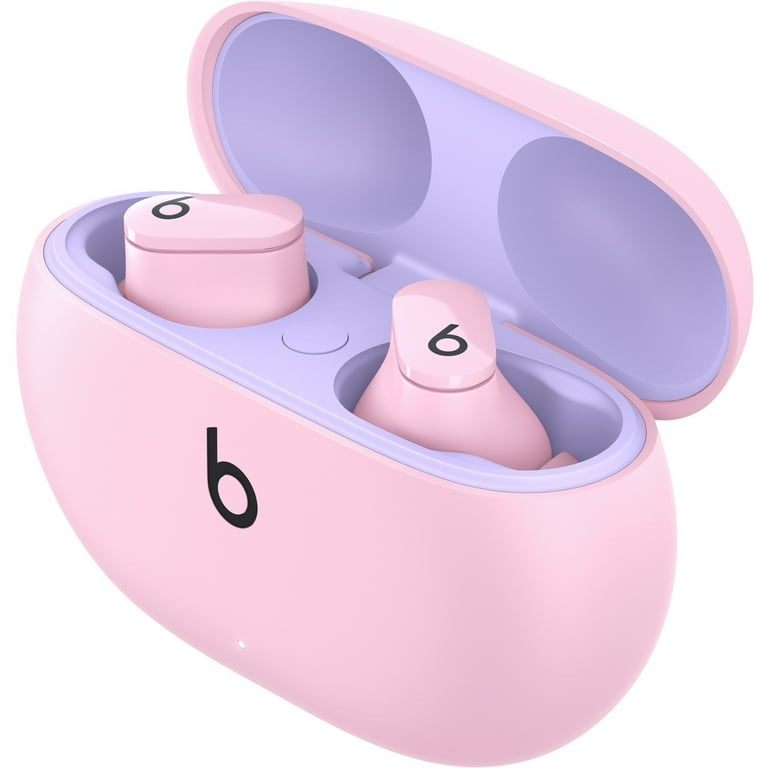 Neon Pink Beats Earbuds