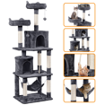 SMILE MART 70.5″H Multi Level Cat Tower Tree with 2 Condos & 2 Foam ...