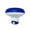 7" Classic Blue and White Floating Swimming Pool Chlorine Dispenser ...