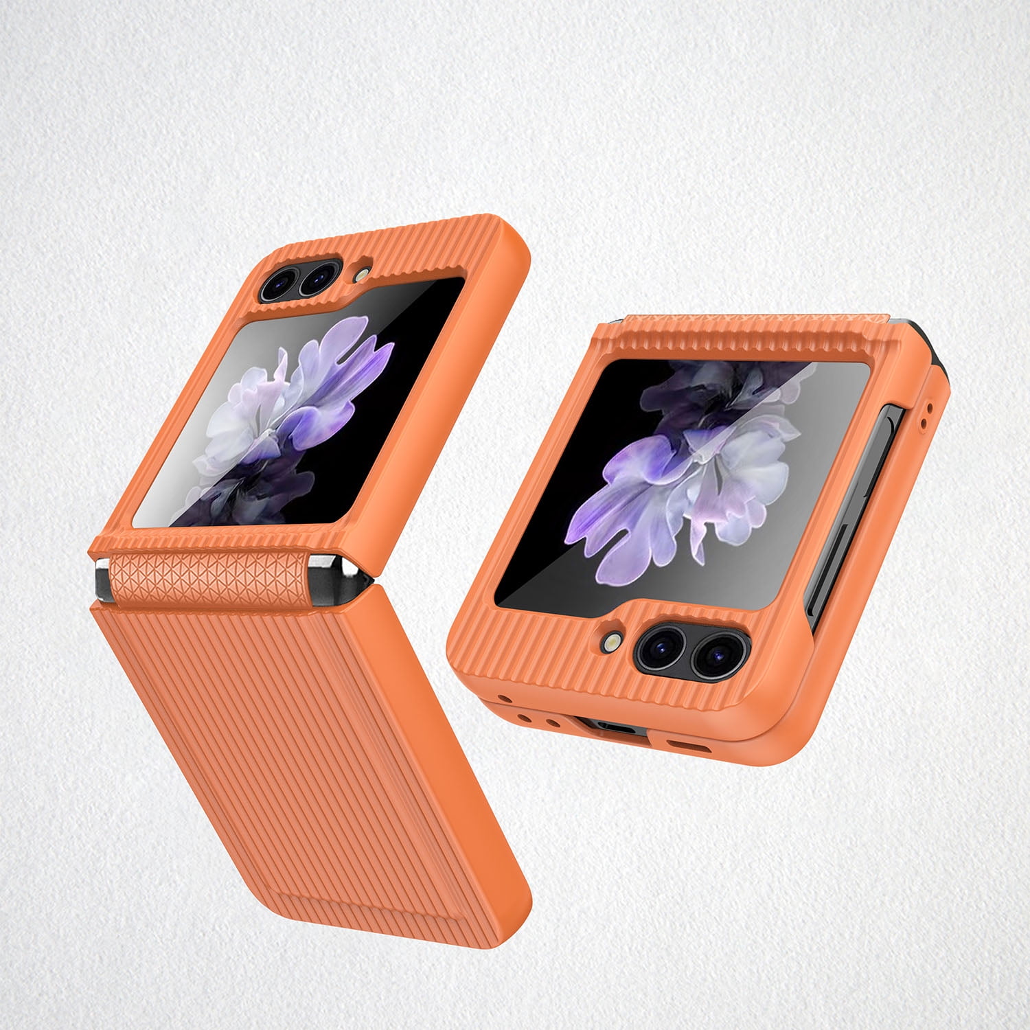 Elehold For Samsung Galaxy Z Flip 5 Case With Outer Screen Protector