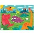 Chuckle & Roar Interlocking Tray Puzzles 4-pack for Kids Ages 3+ with ...