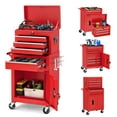 AECOJOY Tool Chest Rolling Tool Chest& Cabinets with Wheels Tool Organizer Box for Garage ...
