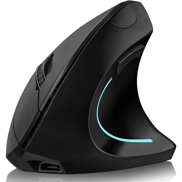 J-Tech Digital Ergonomic Mouse with Wireless Connection, Removable Palm ...