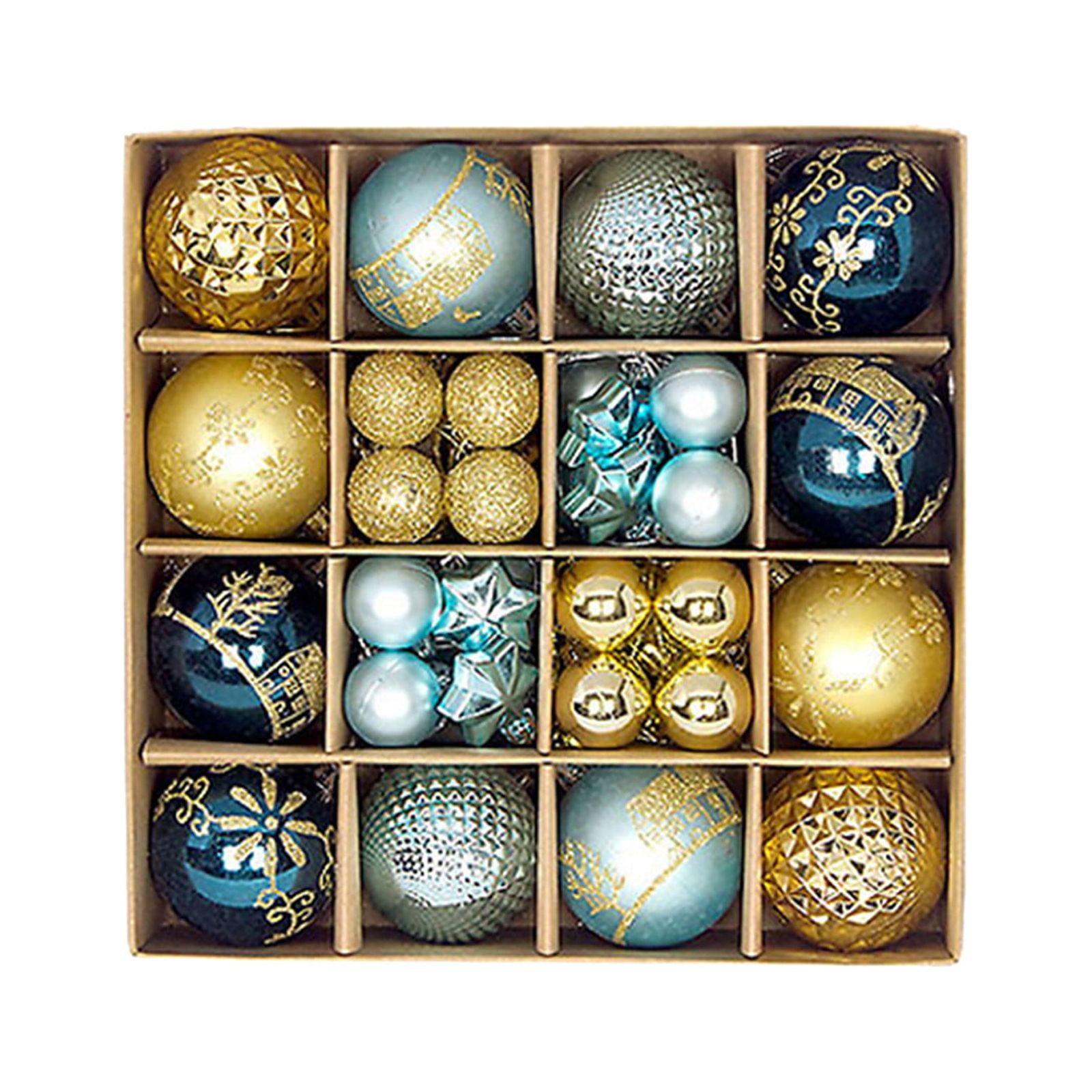 Click here for Pisexur 44pcs Christmas Ball Ornaments For Xmas Tr... prices