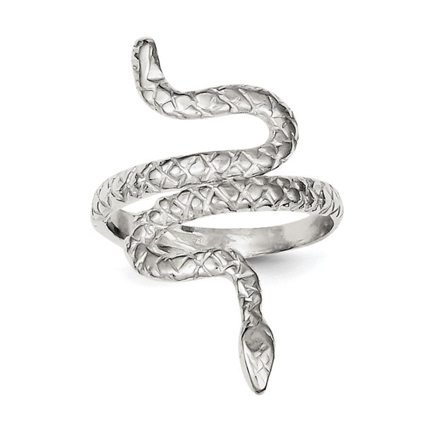 Sterling Silver Snake Ring - Walmart.com - Walmart.com