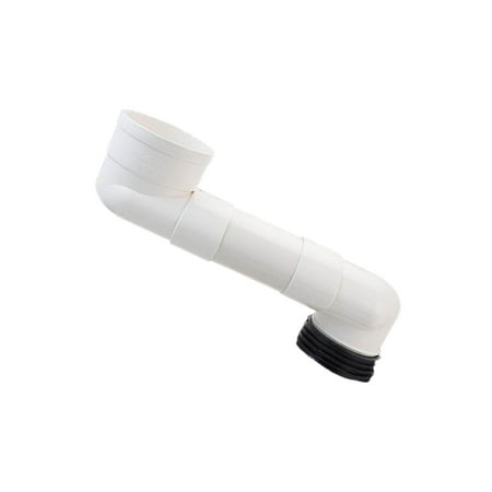 Offset Toilet Flange Extension Drain Pipe for Plumbing Drain Waste ...