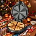 9.5 Inch Electric Quesadilla Maker, Grilled Cheese Maker Machine with ...