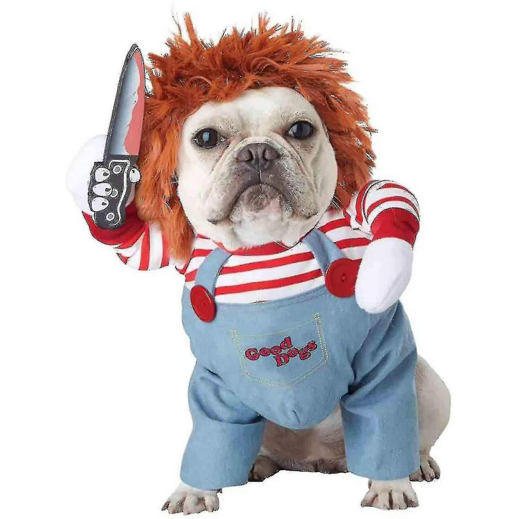 Click here for Lartppy Dog Costumes Deadly Doll Chucky Clothes Pe... prices