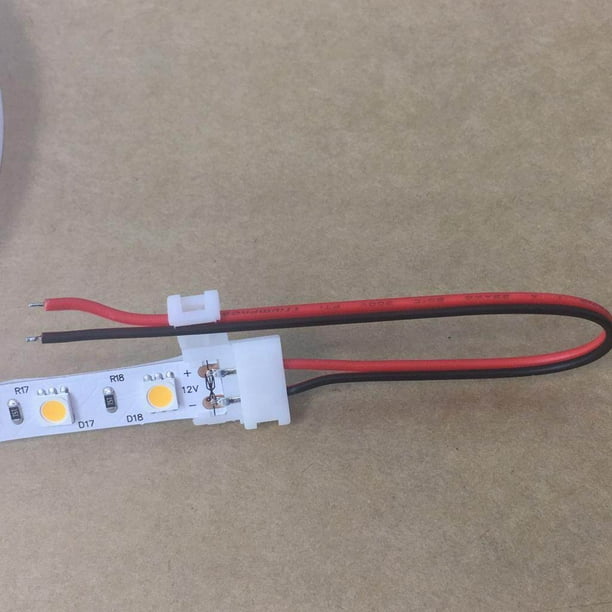 10-Piece PTB Solderless LED Strip Connector for 5050 Connector Light ...
