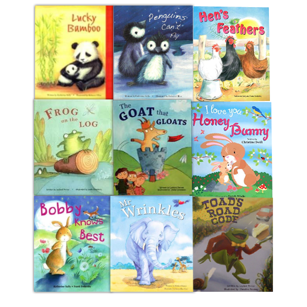 Alligator 9 Book Set Flat Picture Books Collection Inc Frog On The Log ...
