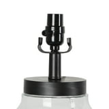 Mainstays Fillable Glass Jar Table Lamp Base, Black - Walmart.com
