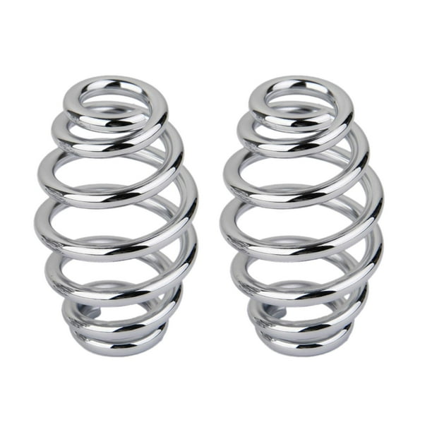 3 Inch Chrome Seat Springs for Chopper Bobber Motorcycle - Walmart.com