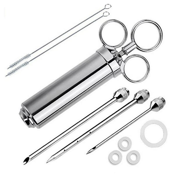 Meat Injector Syringe Kit Turkey Baster Food Syringe For Bbq,baking ...