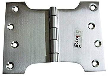 Ssiskcon Stainless Steel Parliament Door Hinge 4 in L x 3 in Obstacle ...