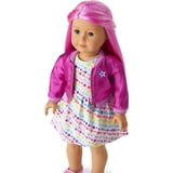 American Girl Truly Me 87 18 inch Doll Pink Hair Blue Eyes - Walmart.com