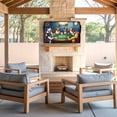 Abstract Animal Outdoor TV Cover 30 to 32 inch Dog In The Room Poker ...