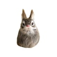 Cute Imitation Bunny Window Decoration Artificial Statue Dining Table ...
