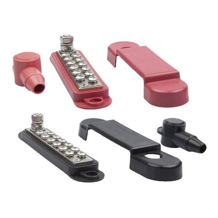 Power Distribution Block Bus 12 Terminal Ground Distribution Block 180A ...