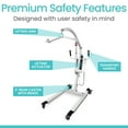 Vive Electric Patient Lift for Home Use – Full Body Transfer System ...