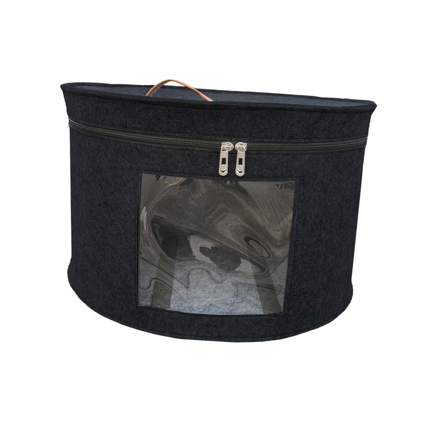 Caja para sombreros redonda, cajas para gorras, portátiles, plegables ...