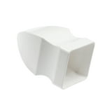 Plum Fittings 1 1/2" x 1 1/2" Gothic Vinyl Picket Fence Caps | Pack of 5 | White - Walmart.com