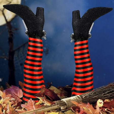 2 Pieces Witch Fake Legs Realistic Scary Artificial Limb; Scary Foam ...