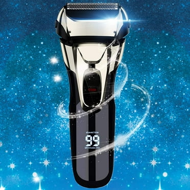 Electric Razor for Men Waterproof Electric Shavers Wet & Dry Use ...