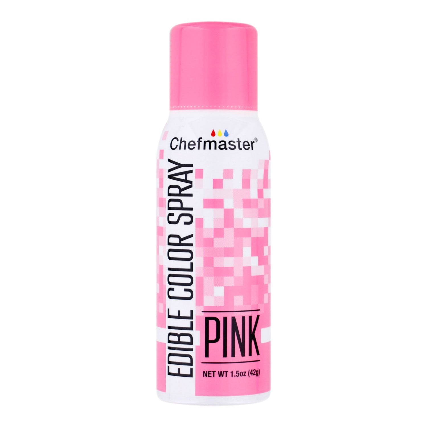 Chefmaster Edible Spray Cake Decorating Color 1.5oz Can - Pink ...