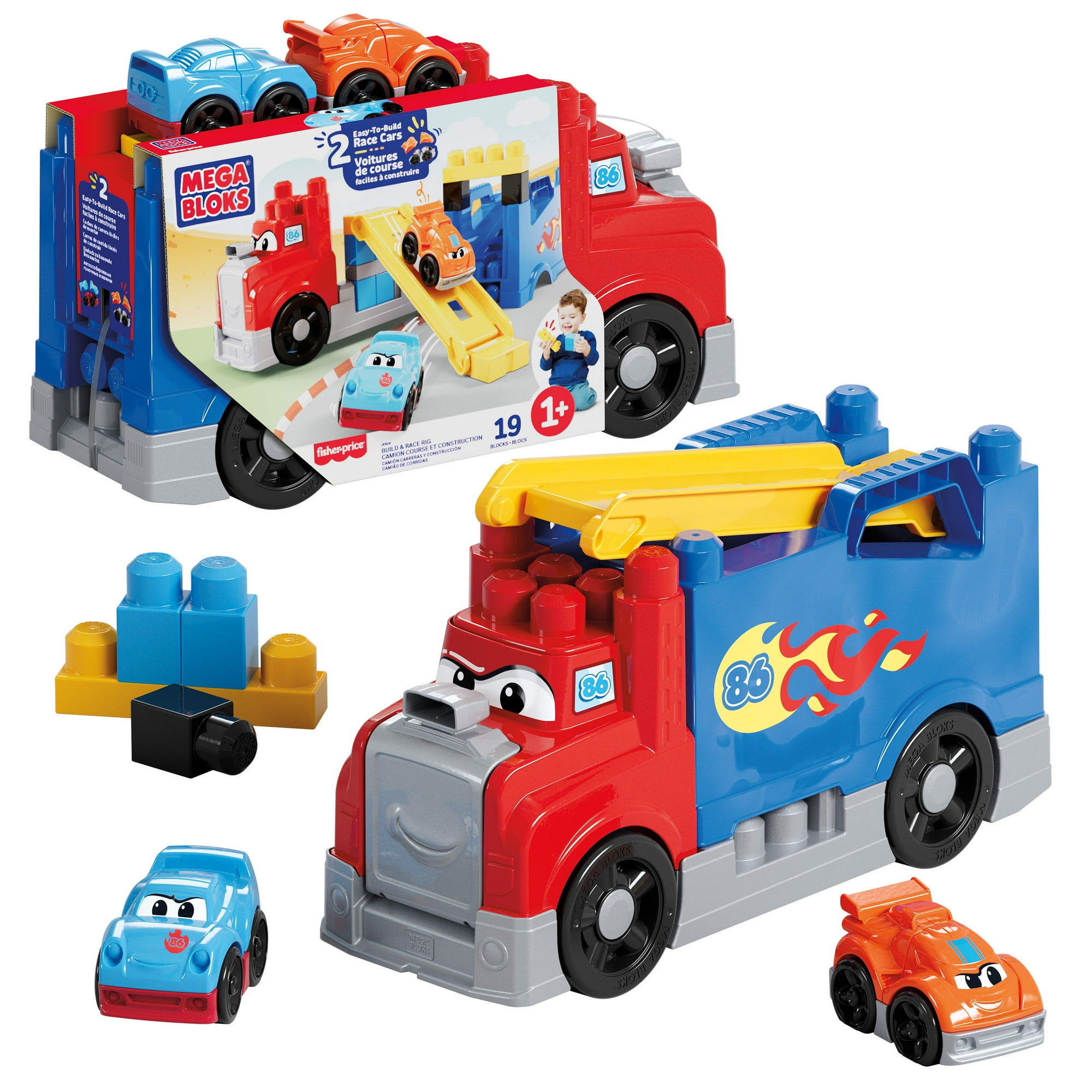 Click here for Mega Bloks First Builders Build & Race Rig Toy Blo... prices