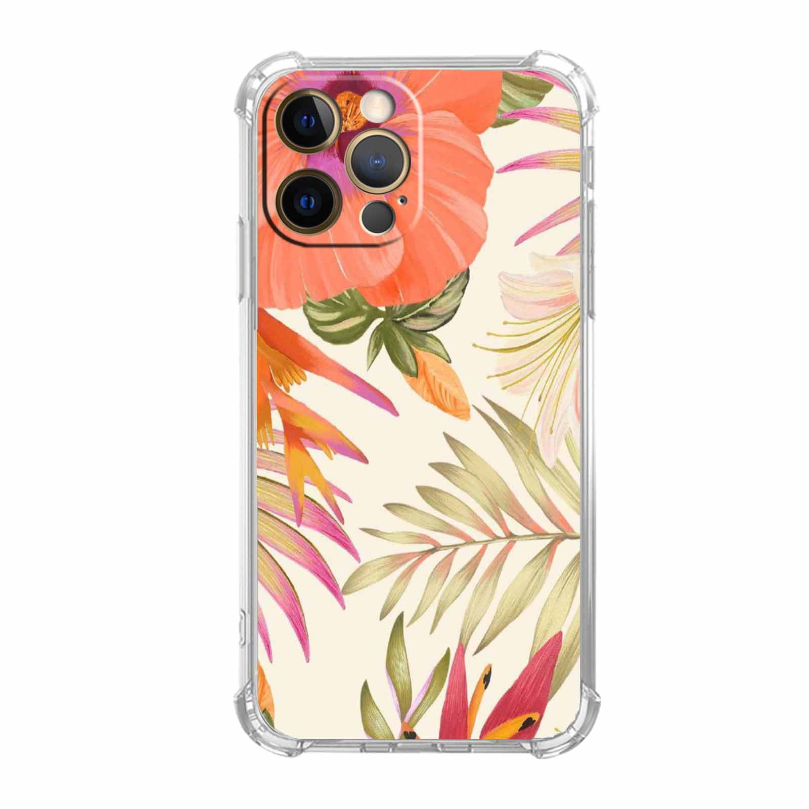 Rainbow Flower Pattern Case for iPhone 12 Pro,Aesthetic Colourful ...