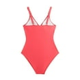 Einccm Women's One Piece Swimsuit, Solid Color, Double Thin Straps ...