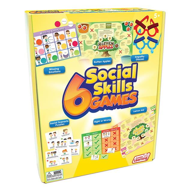Click here for Junior Learning Jrl413 6 Social Skills Games prices