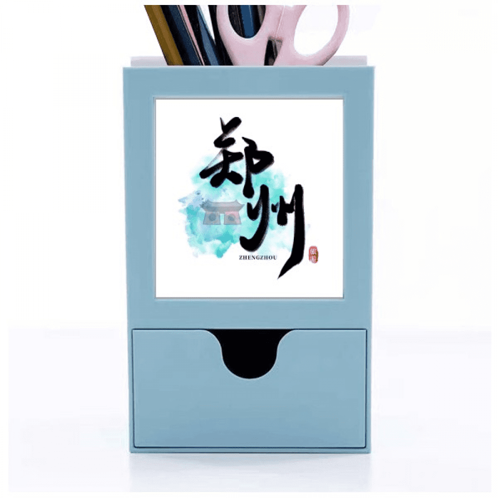 Calligraphy China Hangzhou Writing Desk Supplies Organizer Pen Holder ...