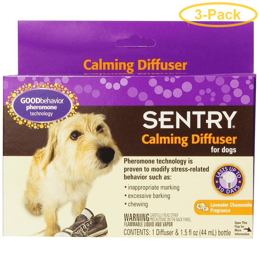 Sentry Calming Diffuser for Dogs 1 diffuser & 1.5 oz bottle - Pack of 3 ...