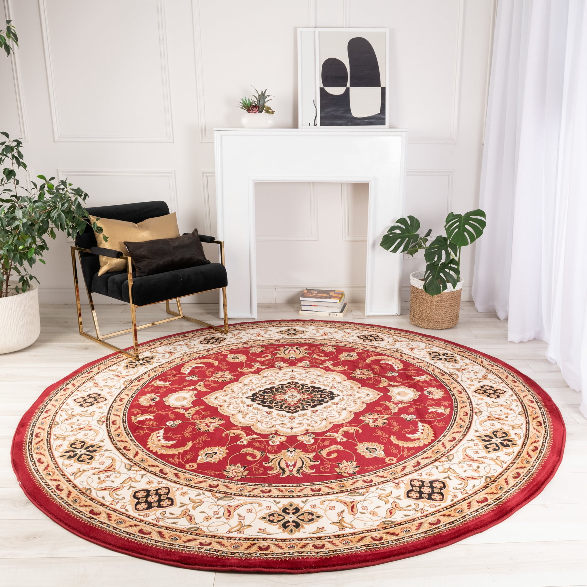 Click here for Rug Branch Majestic 8 Rnd Red. 76 Round prices
