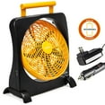 O2COOl 10" Battery Operated Fan - Portable with AC Adapter & USB ...
