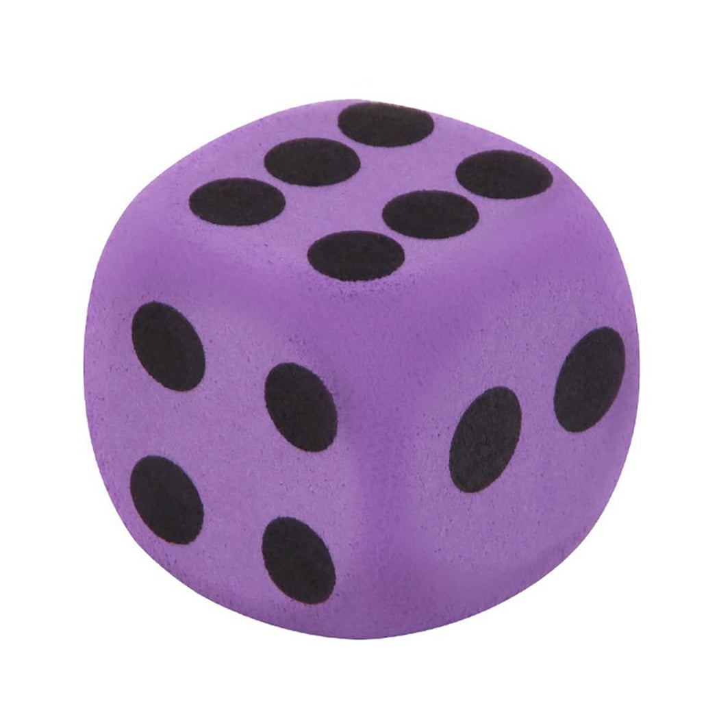 Click here for Nobrand 1.5in Foam Dice Soft Funny Playing Dice Bl... prices