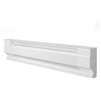 King Electric 6' Baseboard Heater, 1500W / 120V, Bright White, 6K1215BW ...